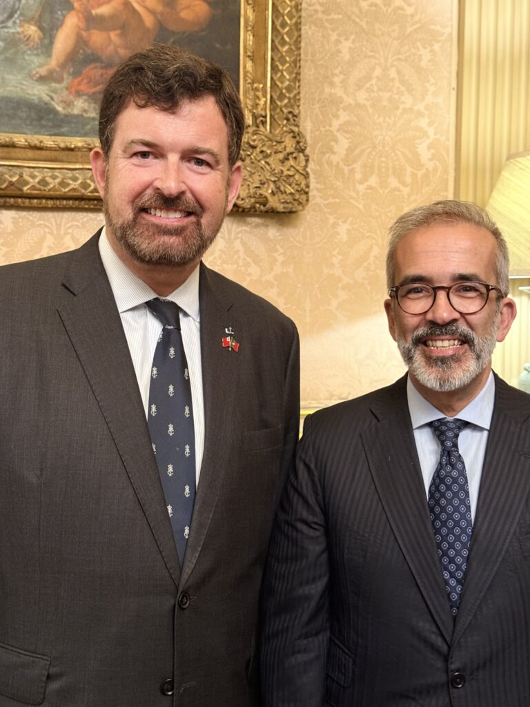 Tonga's Hon Consul-General meets Portugal's Minister of State & Foreign ...